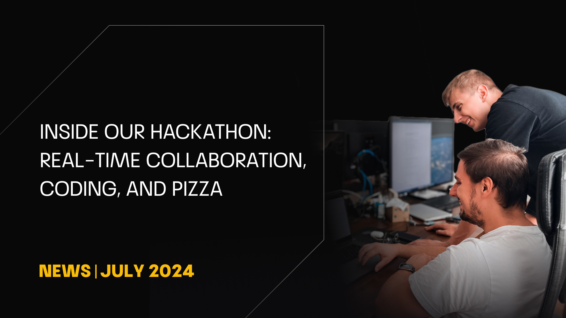 Inside Our Hackathon: Real-time Collaboration, Coding, and Pizza | Touch4IT